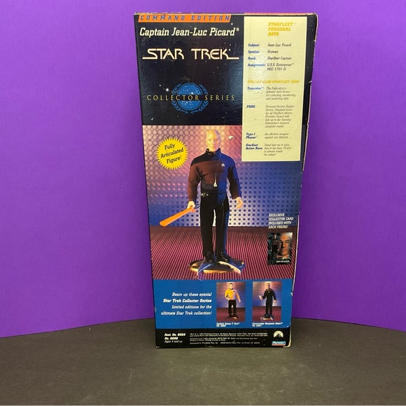 Star Trek | Other | Vintage Star Trek Picard Action Figure Numbered ...